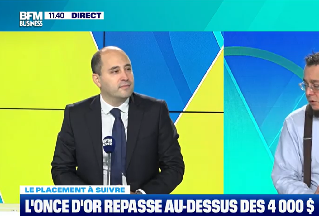 Cours de l'or : l’analyse de Laurent Schwartz sur BFM Business - Gold.fr